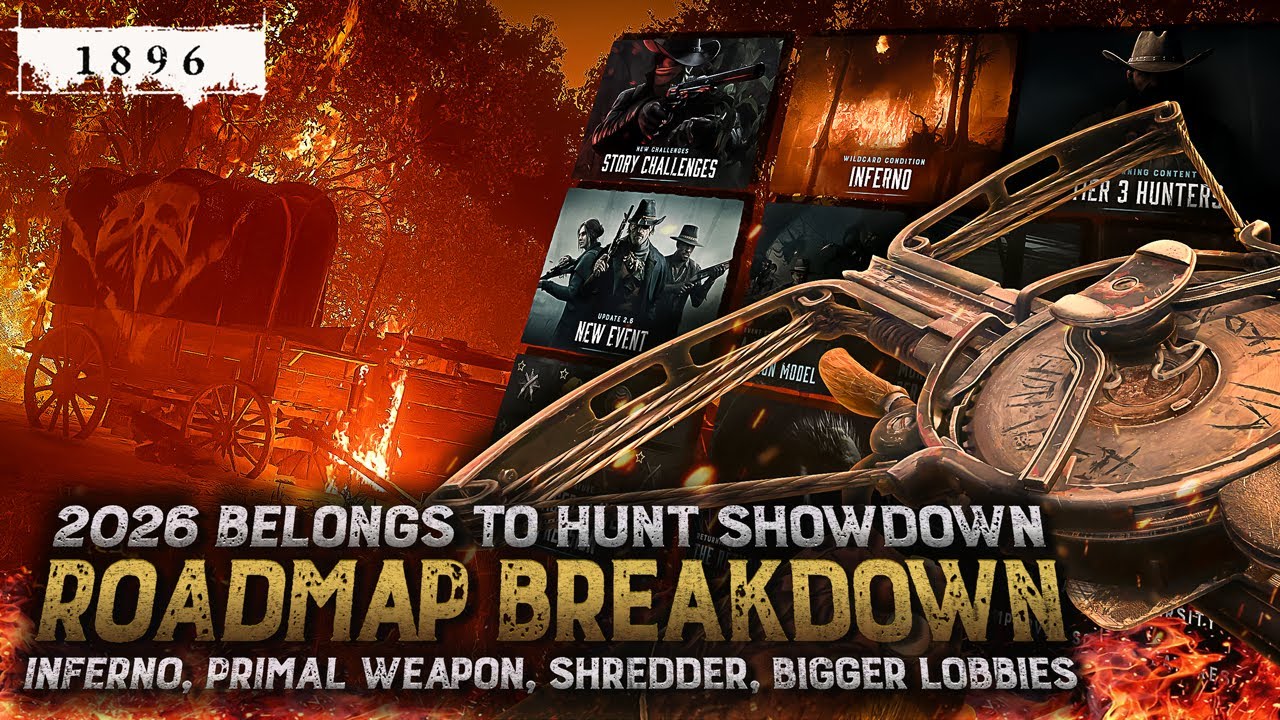 🧭Hunt: Showdown 2026 Roadmap BREAKDOWN: Primal Firearm, Inferno ...