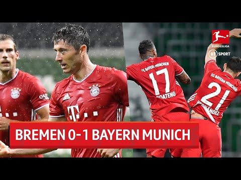 Werder Bremen vs. Bayern Munich (0-1) | Bayern win 8th Bundesliga title in a row! | Match Highlights