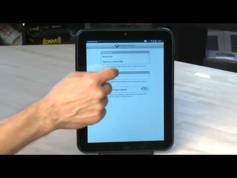 Changing the settings of your HP TouchPad - YouTube