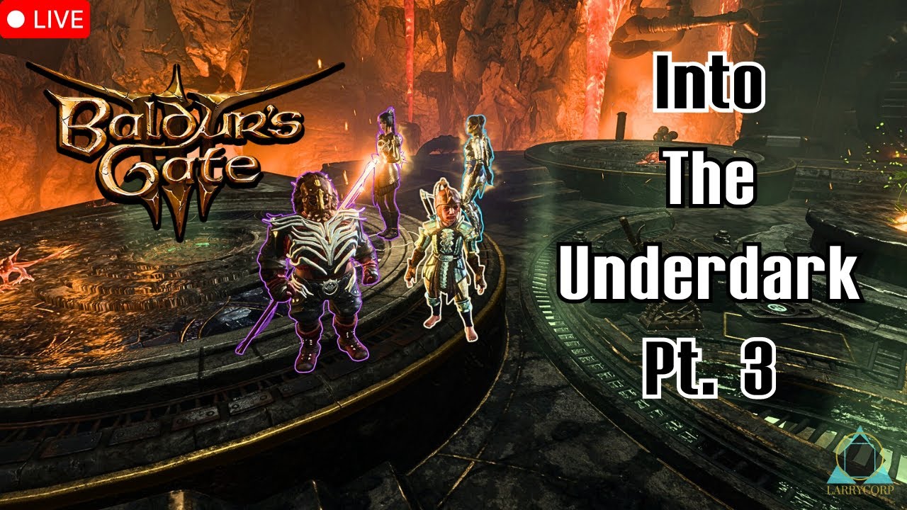 🚨LIVE🚨 Baldur's Gate 3 Co-op Part 11 | Into the Underdark Pt. 3 - YouTube
