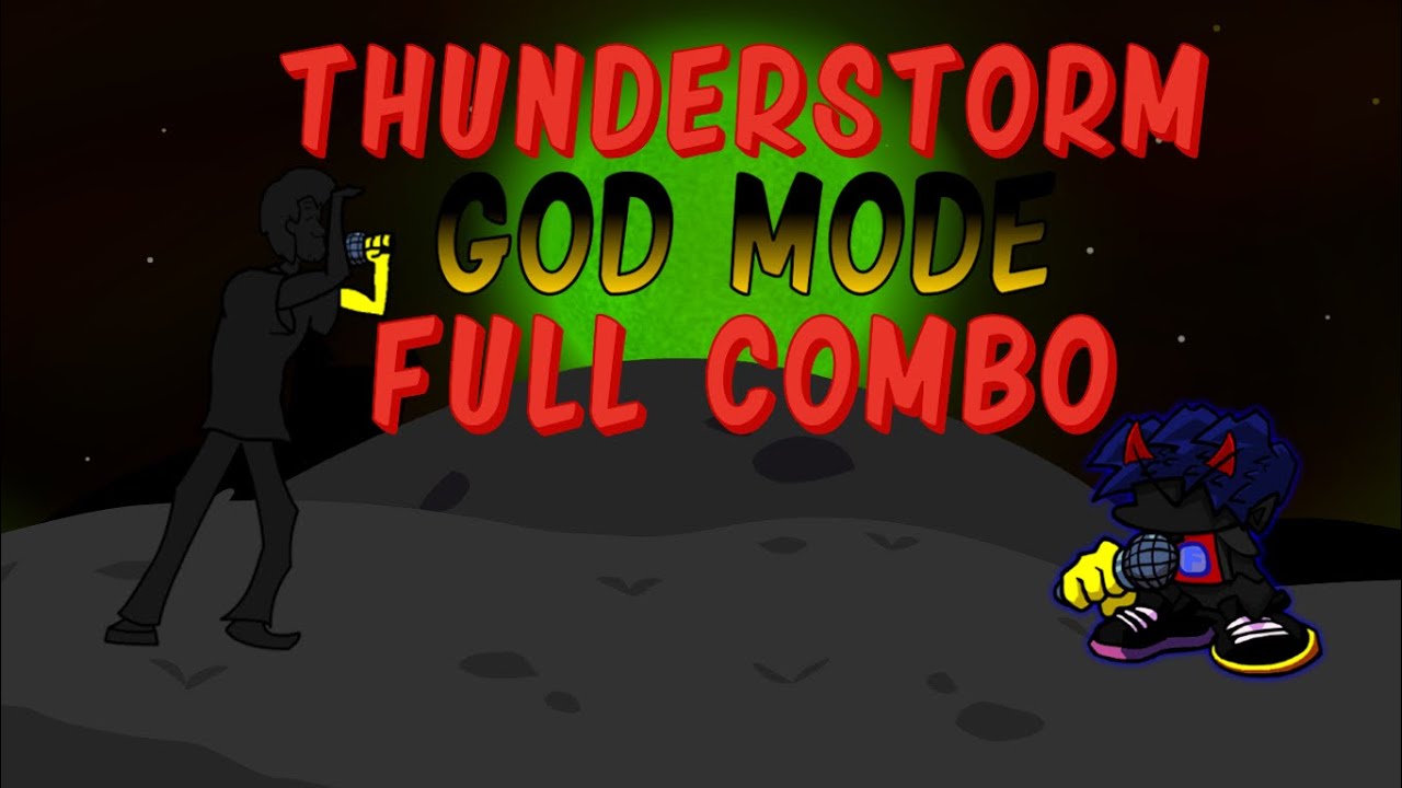 [FNF] Thunderstorm God Mode Full Combo (Something Edited) - Shaggy x ...