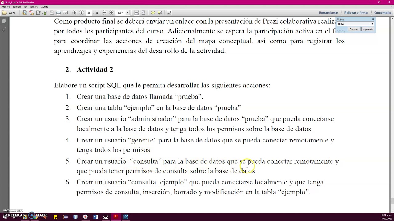 Actividad 2 Script - YouTube