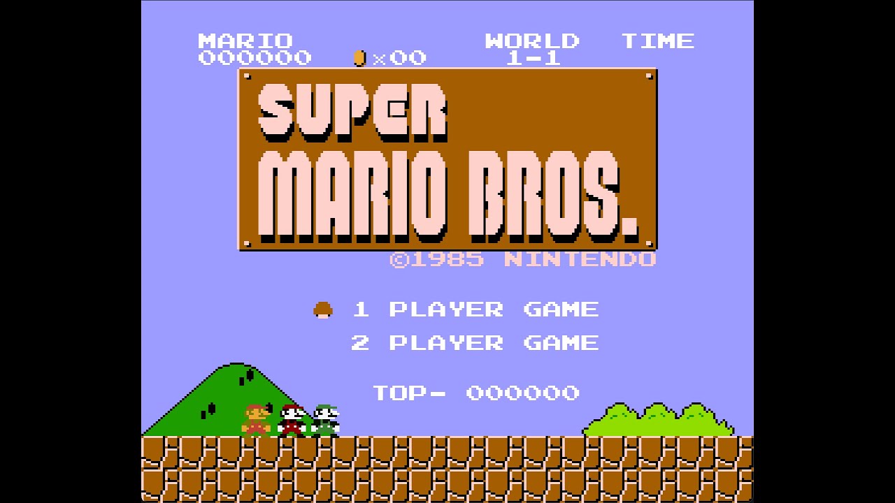 Super Mario Bros. Gameplay I "Super" Beginnings I - YouTube