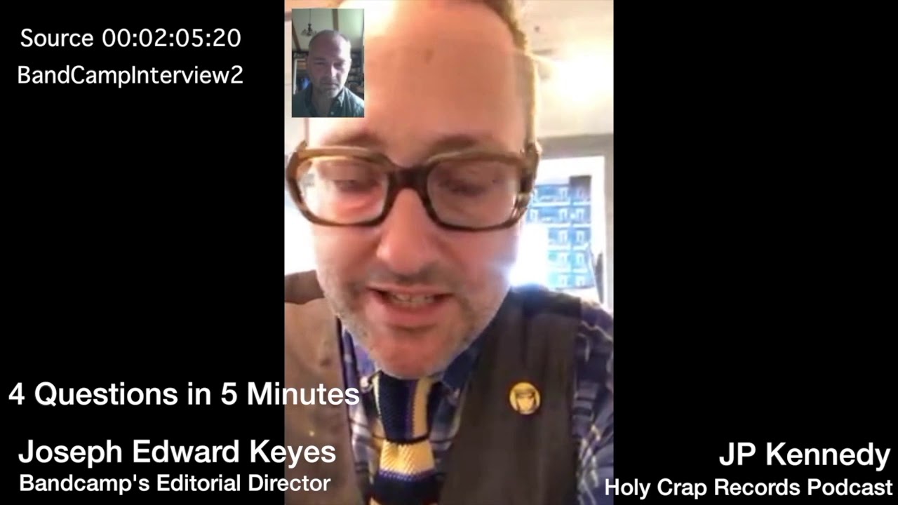 Holy Crap Records: 4 Questions in 5 Minutes: Joseph Keyes - YouTube