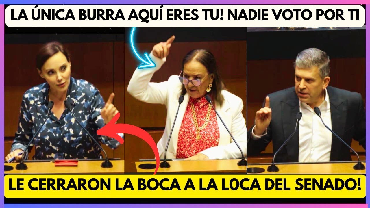 EL BURRO HABLANDO DE OREJAS! LE TOCO SU PAL1ZA A TELLEZ EN EL SENADO ...