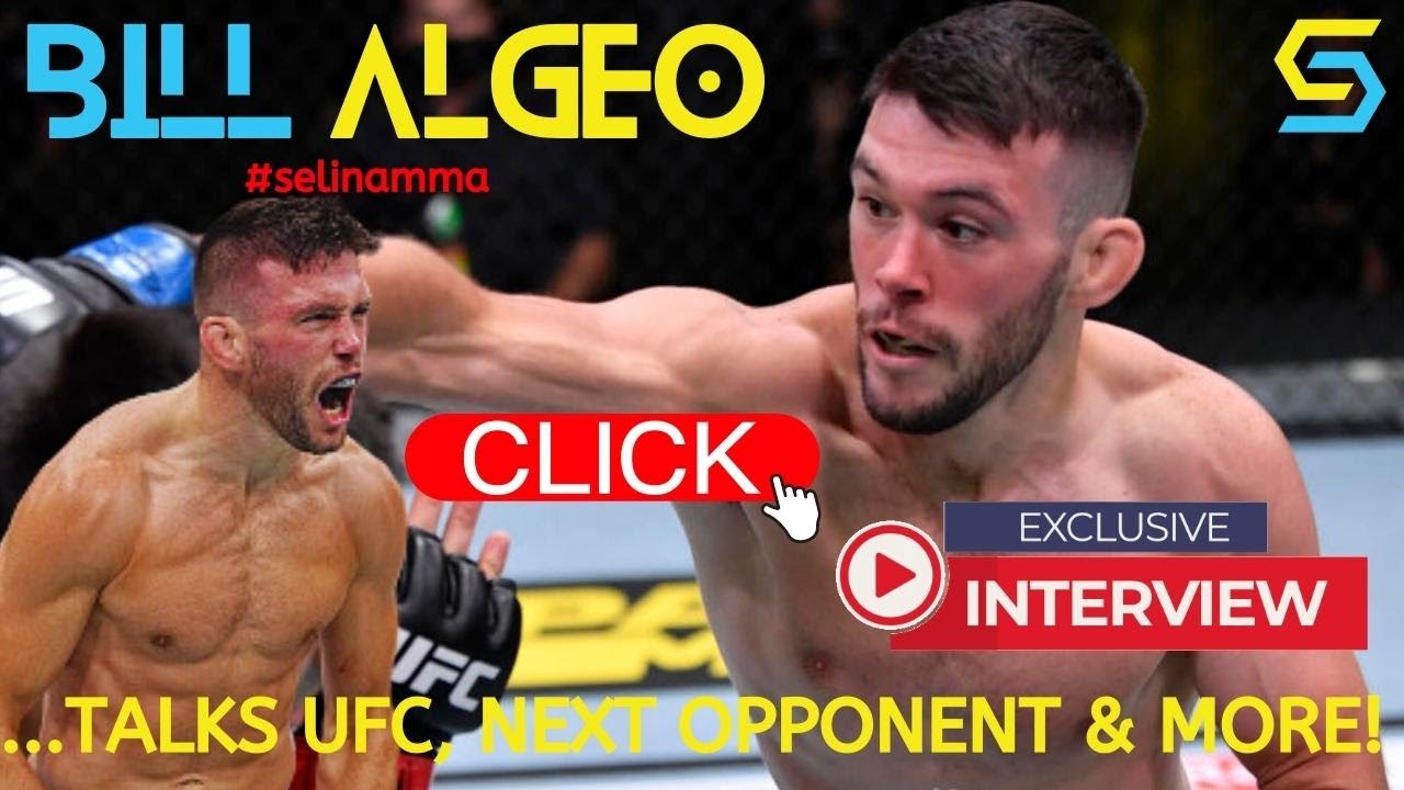 Bill Algeo - FULL Interview ahead of UFC Kansas City - #SELINAMMA # ...
