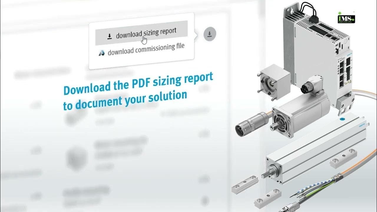 FESTO | Servo Axis Sizing, Ordering, and Configuration with Electric Motion Sizing (EMS) from ...