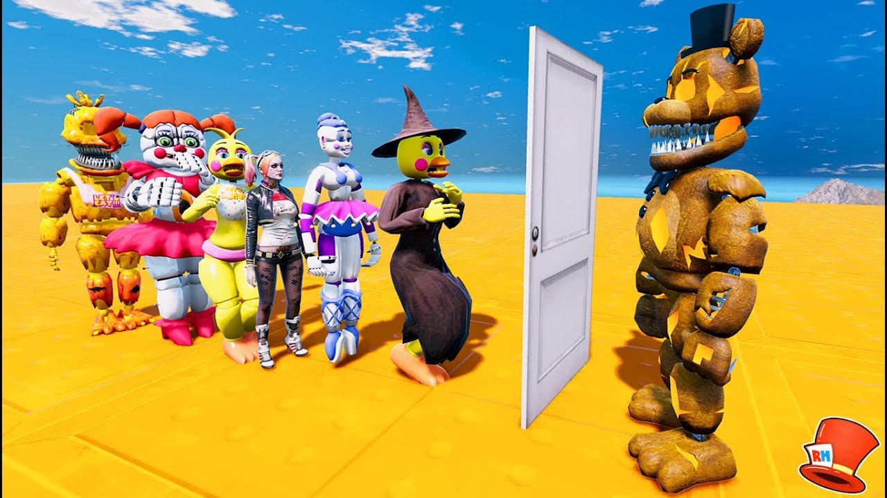 ANIMATRONIC HALLOWEEN MYSTERY DATE! (GTA 5 Mods FNAF RedHatter) - YouTube