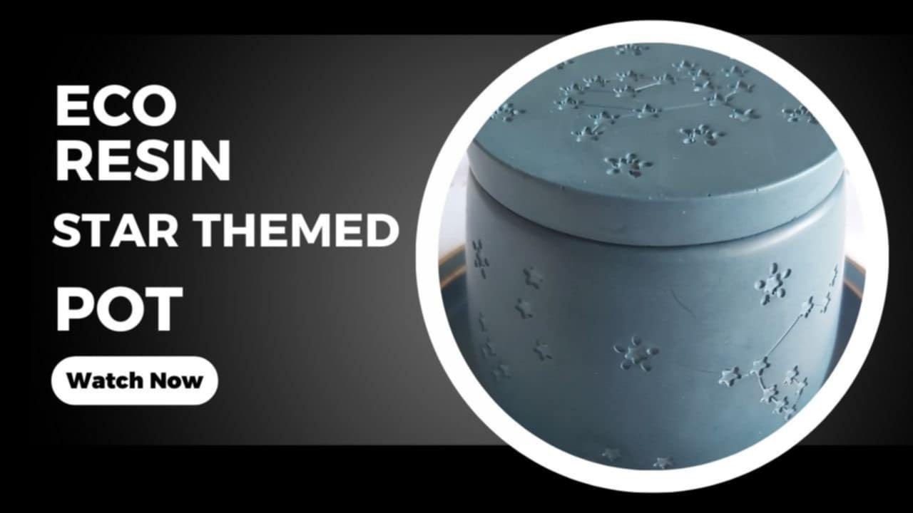 Using Aquacast to make a Star Themed Candle Pot - YouTube