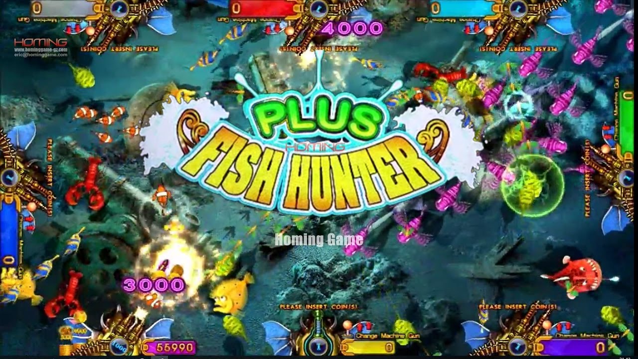 Fish Hunter Plus Fishing Game Machine | Goldfish Bonus Stage Game Play ...
