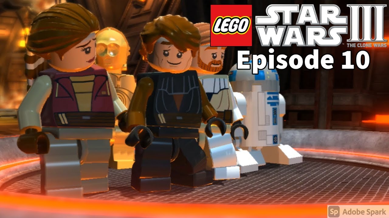 Padme Captured | LEGO Star Wars III The Clone Wars Episode 10 - YouTube