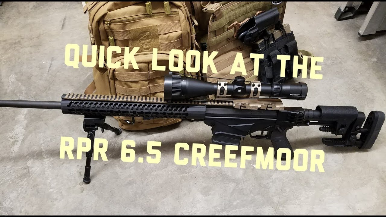 Quick look it's an.... RPR? Ruger Precision Rifle in 6.5 creedmoor ...