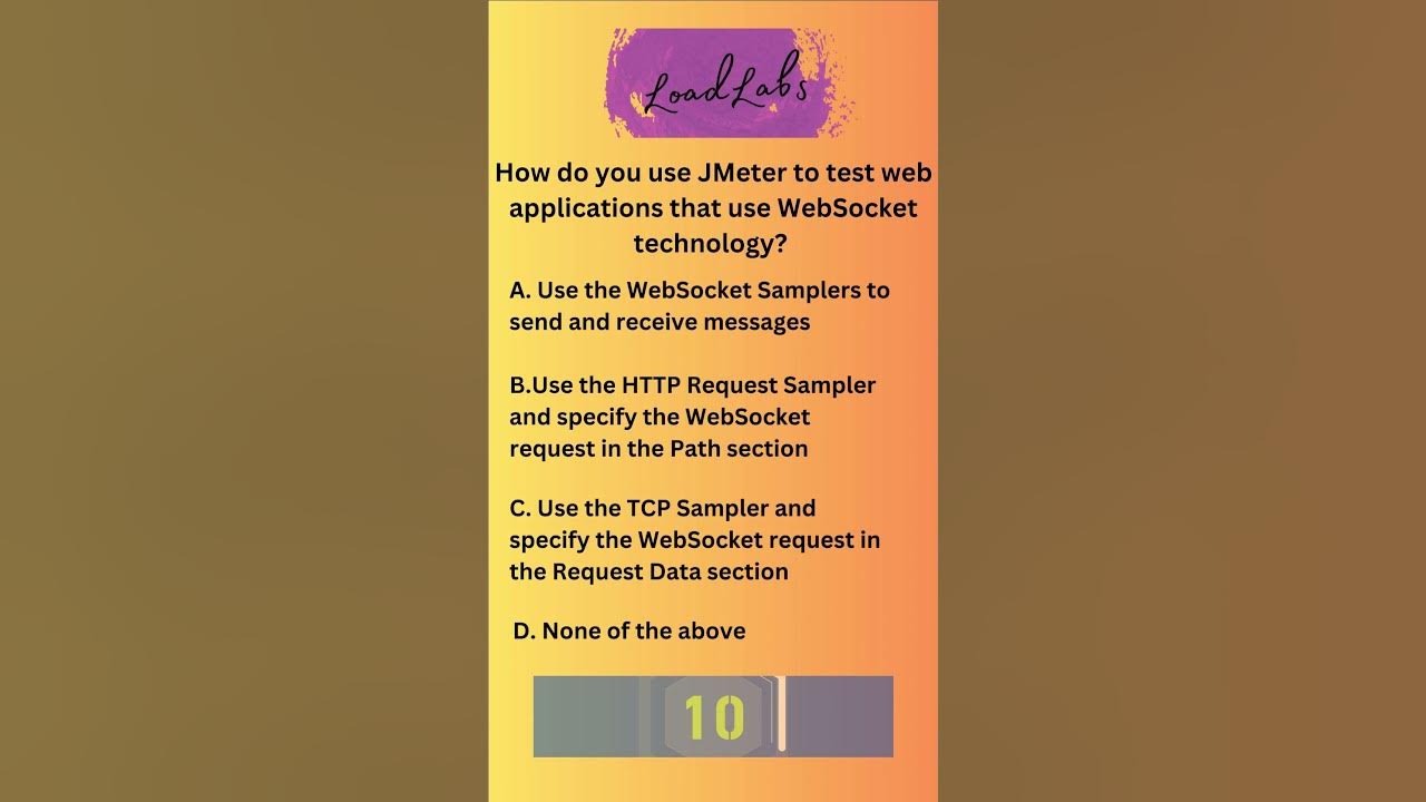 How Do You Use Jmeter To Test Web Applications That Use Websocket