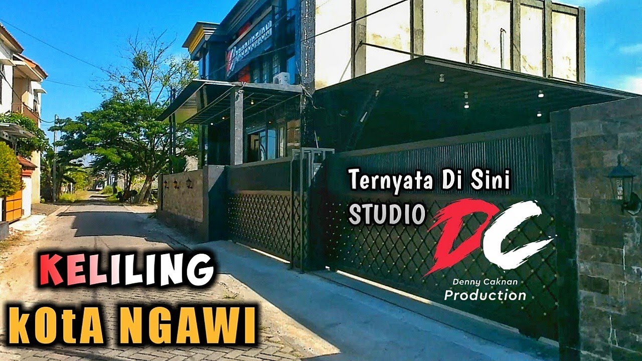 Nyasar Ke LOKASI Studio Dc Production DENNY CAKNAN Ngawi - YouTube