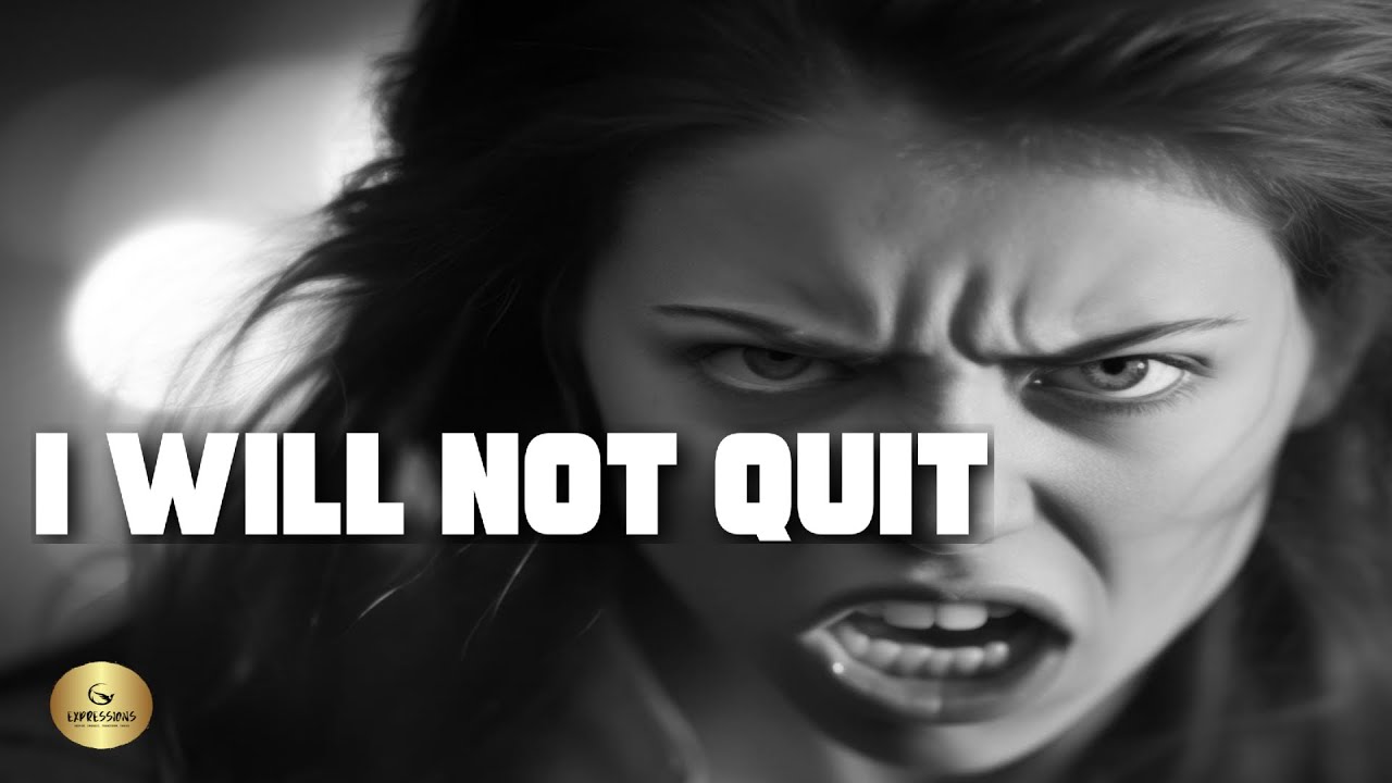 I WILL NOT QUIT - Powerful Motivational Speech - YouTube