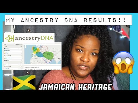 My ancestry DNA Results!! | Jamaican Heritage - YouTube