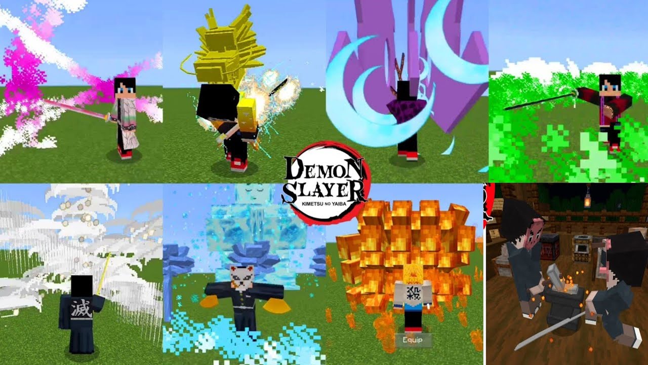 Mod Demon Slayer : Akuma No Isan - Minecraft PE 1.19+ / PANHA KH YT ...