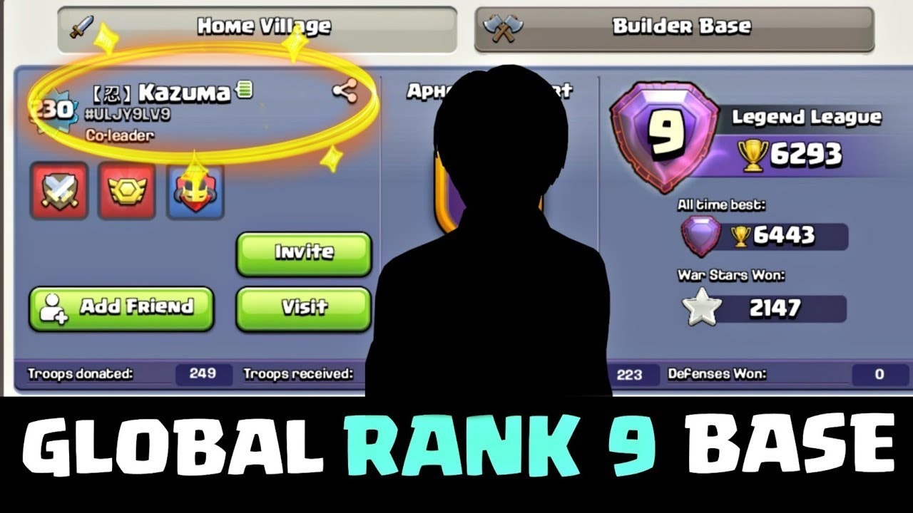 Global Rank 9 Legend Base With Link | Th 15 Legend League Base | Th15 ...