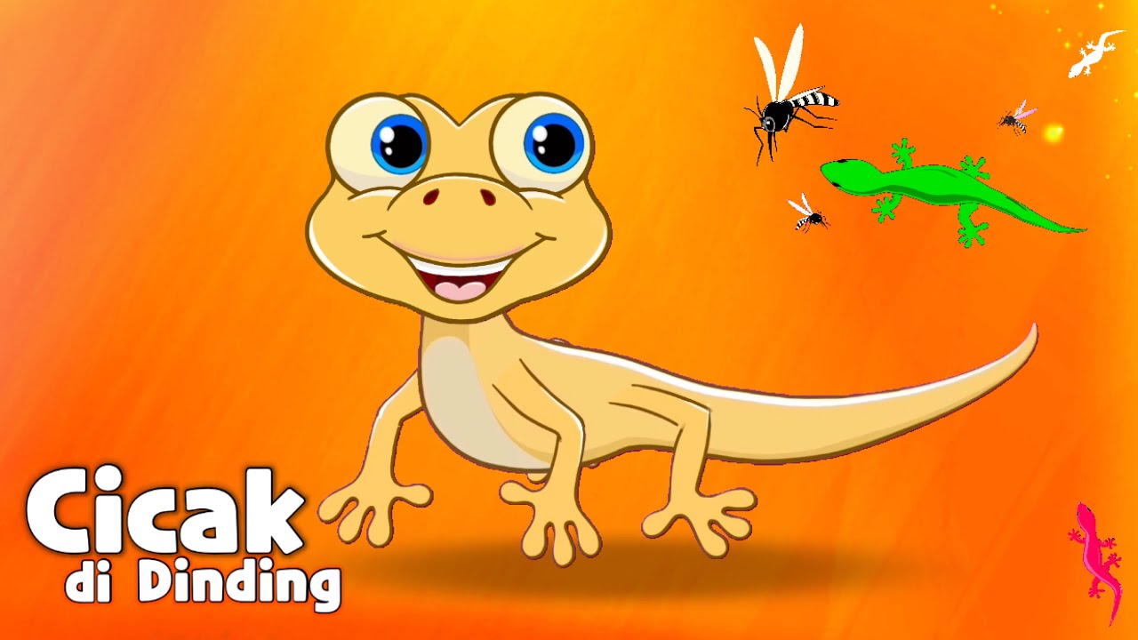 Lagu Anak anak - CICAK - cicak Berenang - cicak di dinding - Lagu Cicak ...
