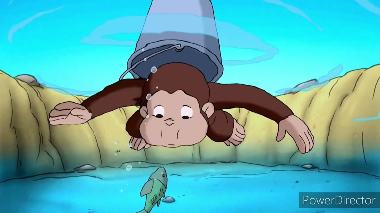 curious george(show) underwater scene 1 - YouTube