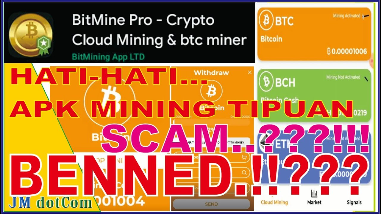 APK bitcoin Mining Aset Crypto btc, Ternyata Hilang..!!??? - YouTube