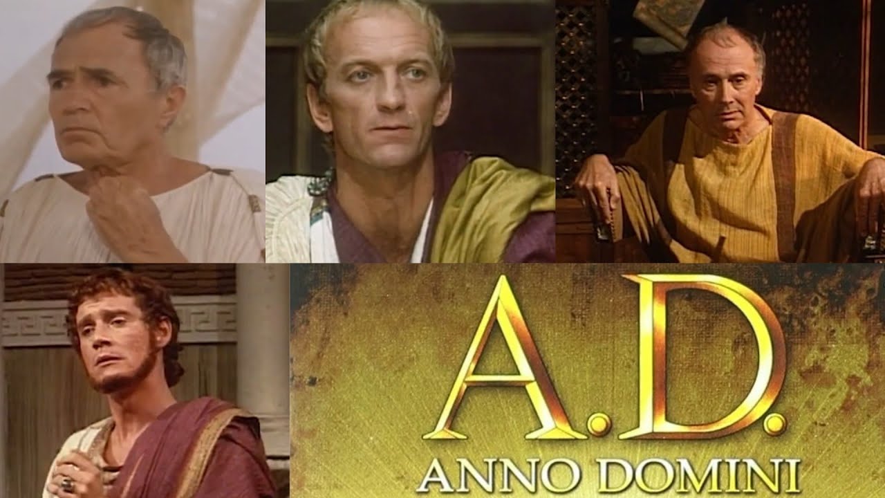 A.D. Anno Domini (1985) miniseries ALL Tiberius, Caligula, Claudius and ...