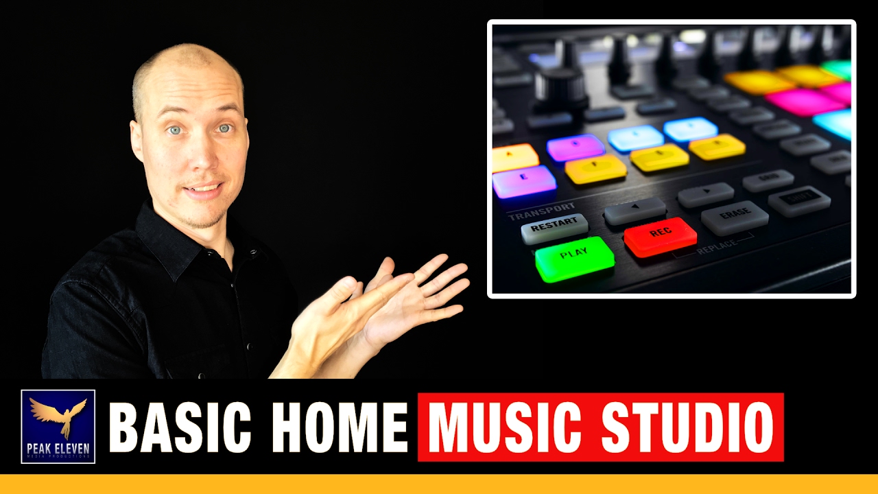 How to Setup a Home Music Studio - For Beginners - YouTube