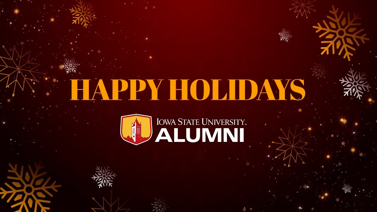 2022 ISU Alumni Association Holiday Message - YouTube