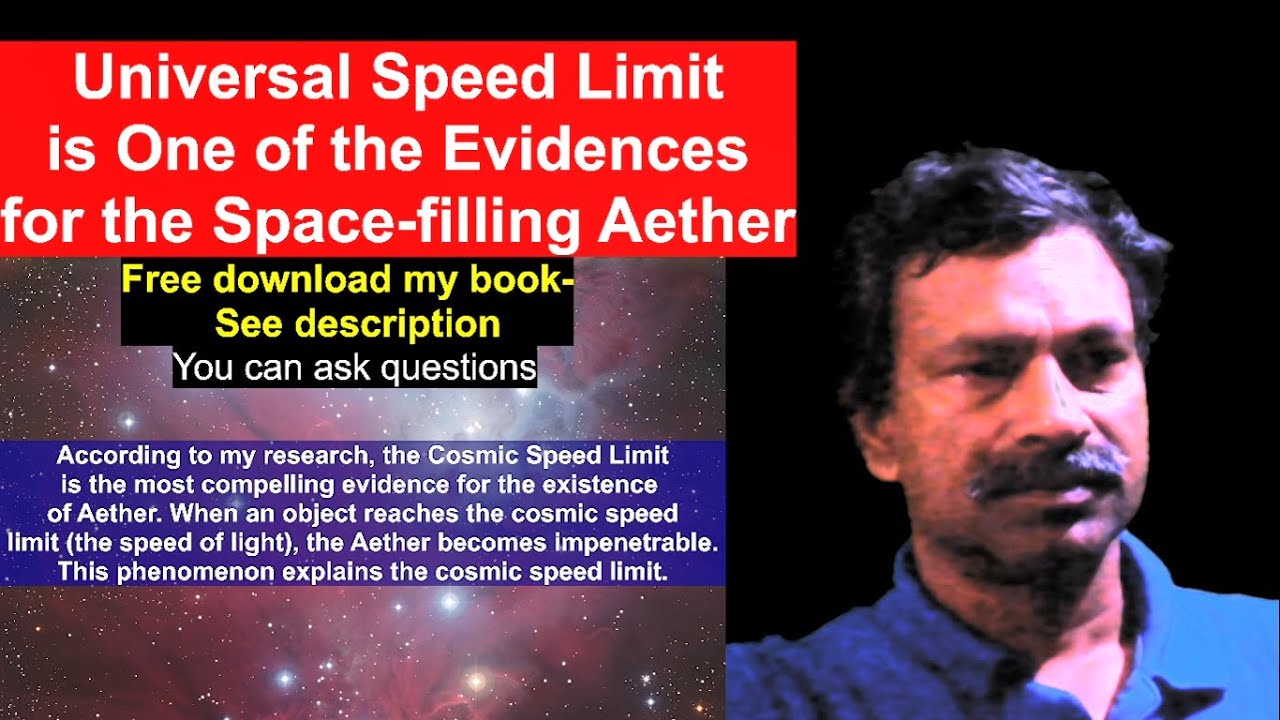 Universal Speed Limit is One of the Evidences for the Space-filling ...