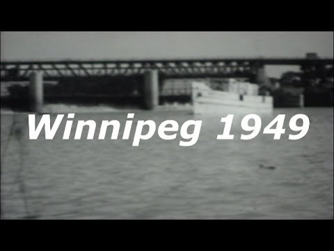 Winnipeg Manitoba Canada 1949 - YouTube
