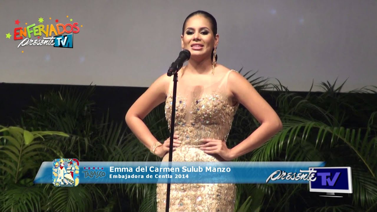 Centla - Elección de la Flor Tabasco 2014 - Emma del Carmen Sulub Manzo ...