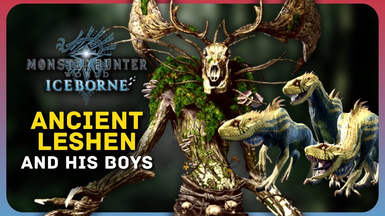 Ancient Leshen is one CREEPY MF | Monster Hunter World Iceborne - YouTube