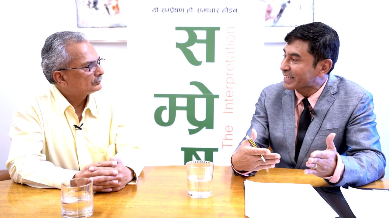 Baburam Bhattarai on Sampreshan with Shailesh Shrestha - YouTube
