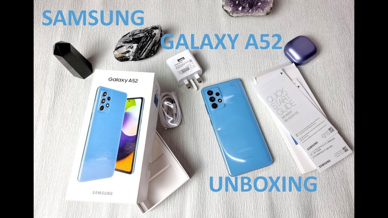 Samsung A52 Unboxing: What's Inside? - YouTube