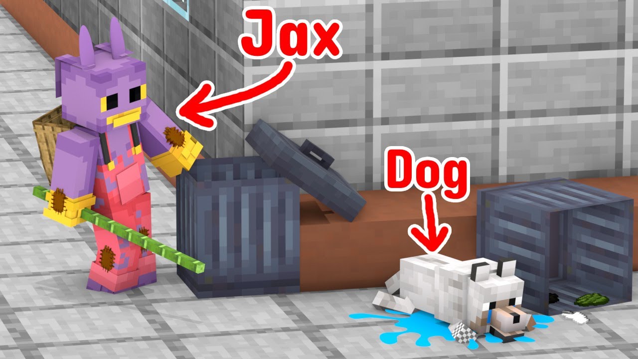 Touching Story Of Jax And Baby Zombie - Minecraft Animation - YouTube