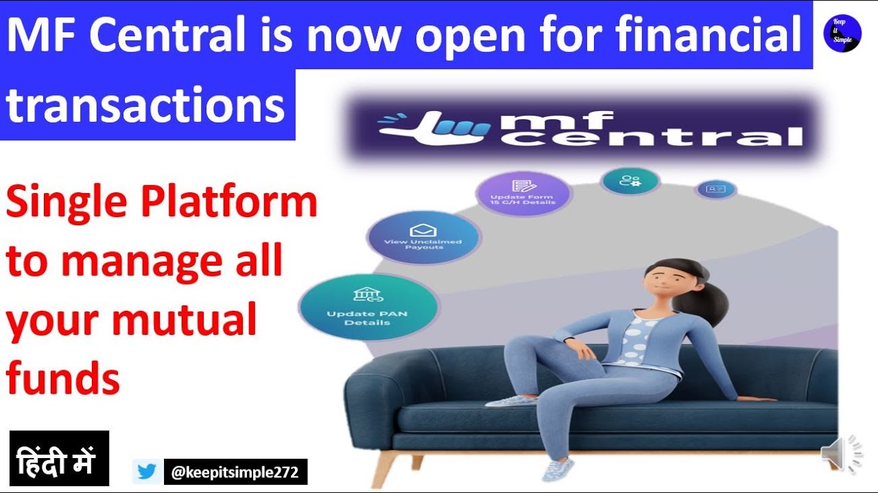 MF Central is now open for financial transactions! - YouTube