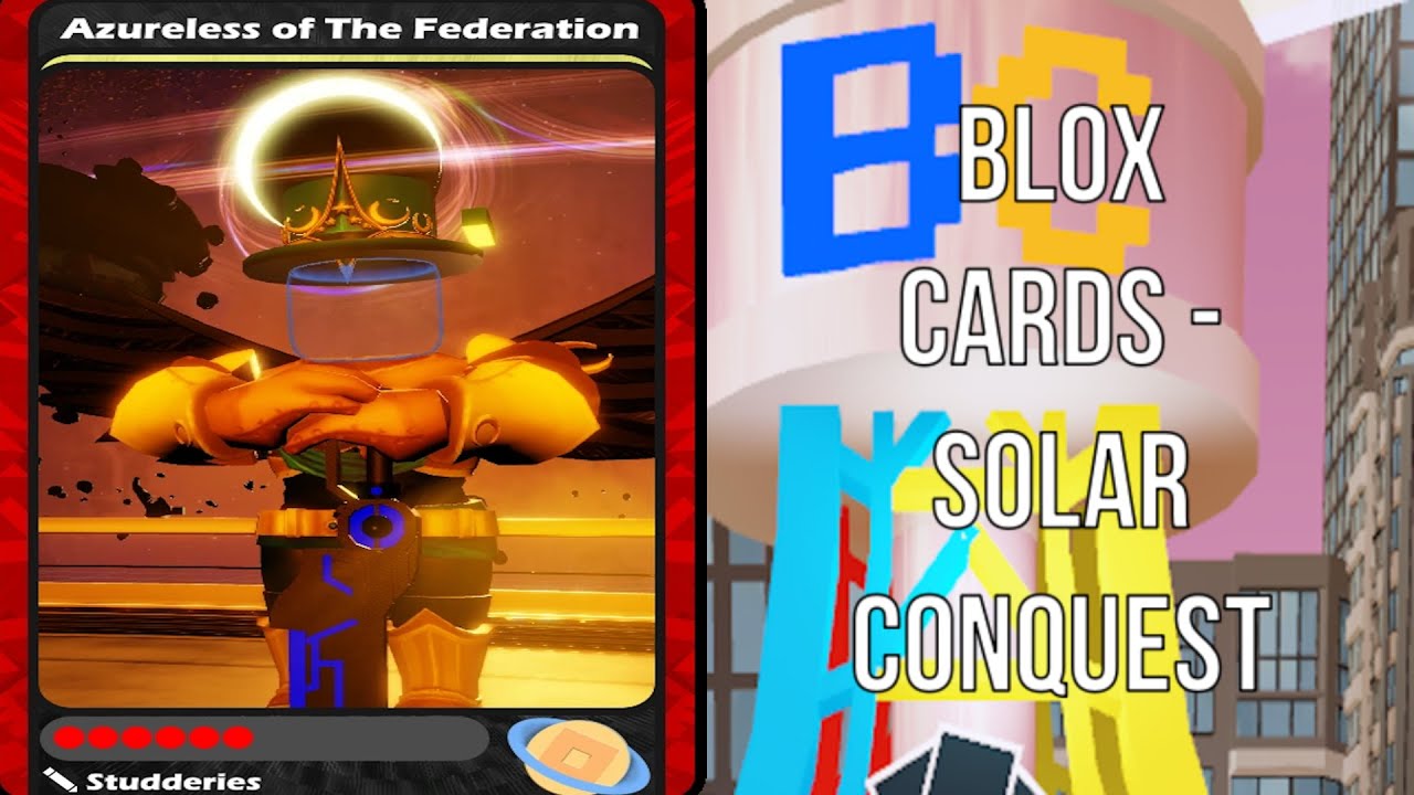 Roblox: Blox Cards - Solar Conquest (Federation Fiend) - YouTube