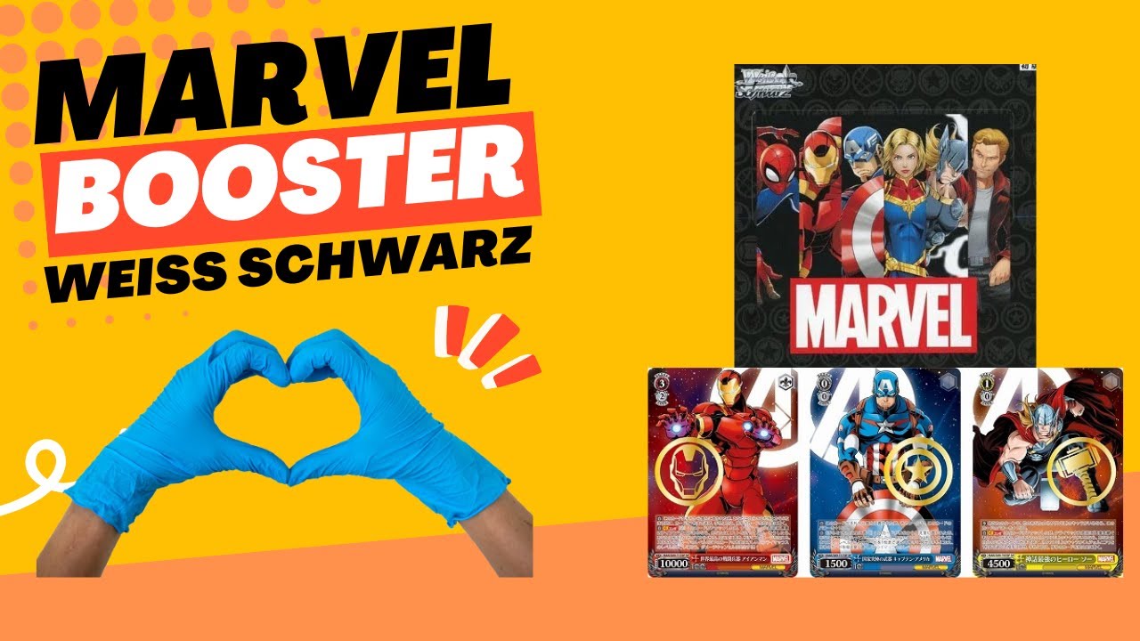 DR. Blue Gloves Operates on a Marvel Weiss Schwarz Japanese Booster Box ...