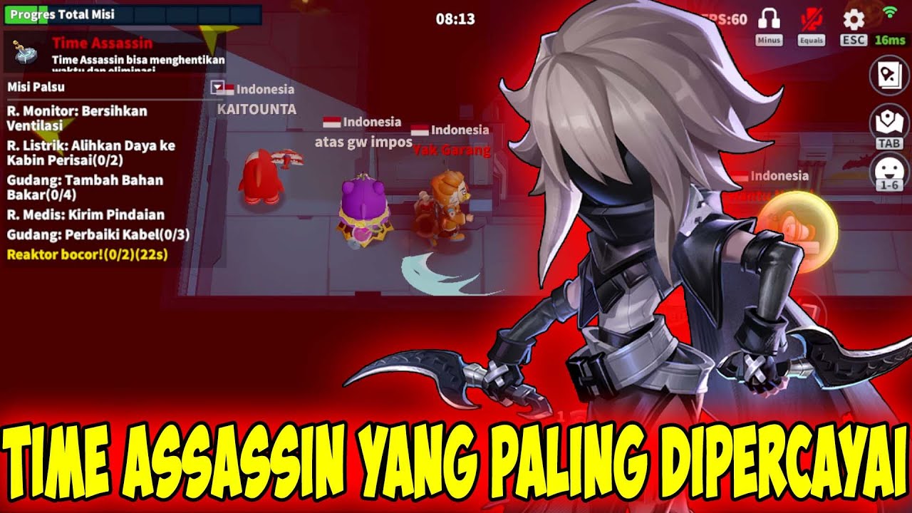 YANG PALING AMAN TERNYATA YANG PALING BERBAHAYA !! TIME ASSASSIN ...