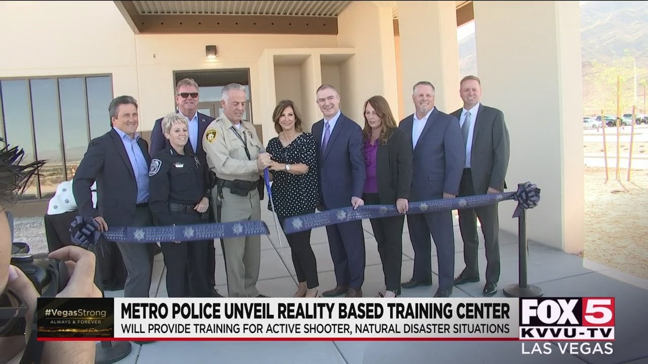 LVMPD unveils new training facility - YouTube