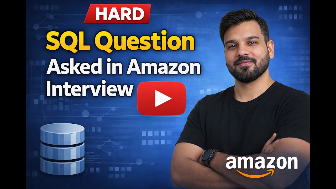 SQL AMAZON Problem - YouTube