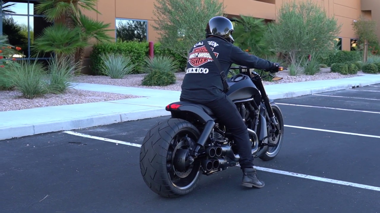 DD Designs Custom Night Rod - YouTube