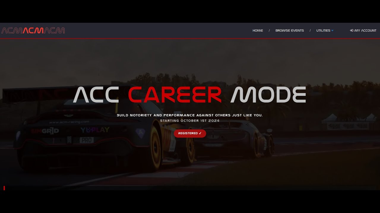 ACC Career Mode Trailer - YouTube