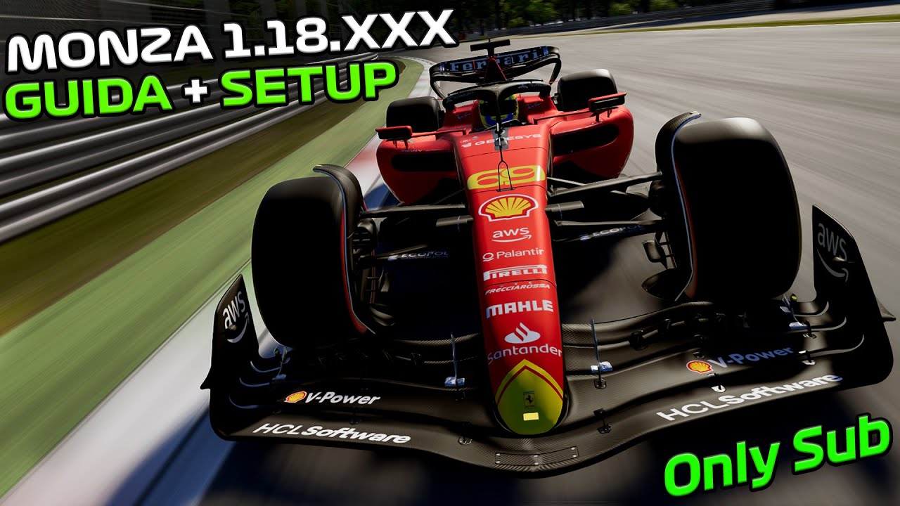 F1 23 Monza Setup