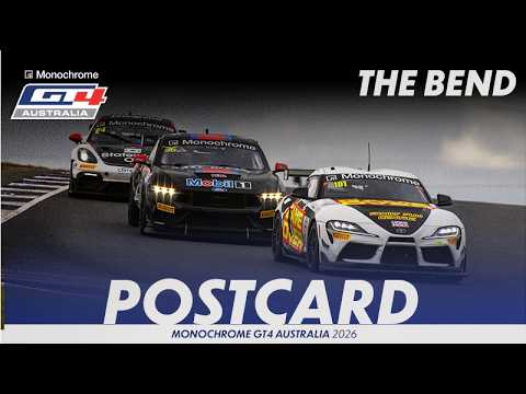 POSTCARD | LIQUI MOLY GT Festival The Bend | 2026 Monochrome GT4 Australia