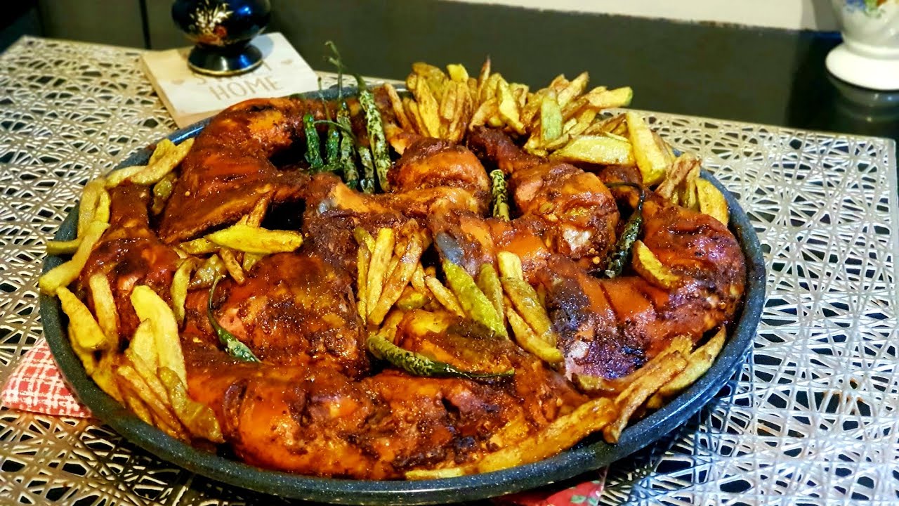 chicken roast | recipe | Cook with Nadia | delicious 🥰 - YouTube