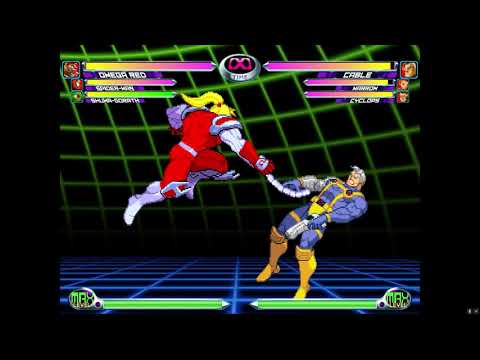 Love of the Fight Moves - Marvel vs Capcom 2 - Omega Red - YouTube