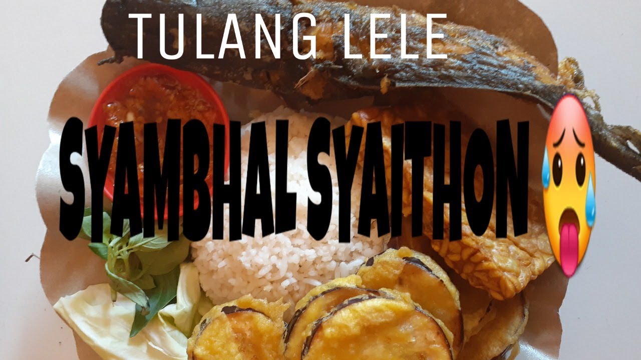 Sambal setan Tulang lele - YouTube