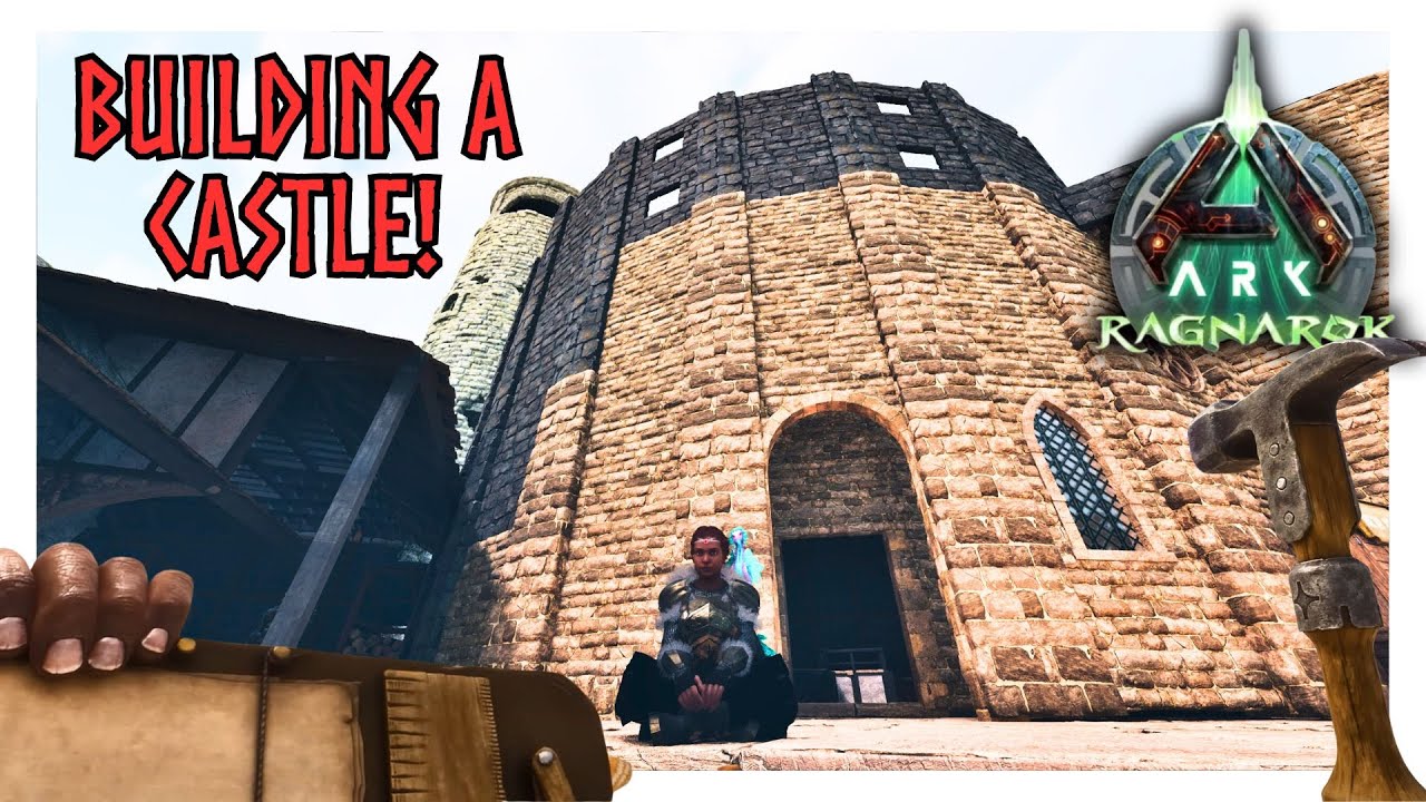 The Castle So far! | Ark Ragnarok Ascended - YouTube
