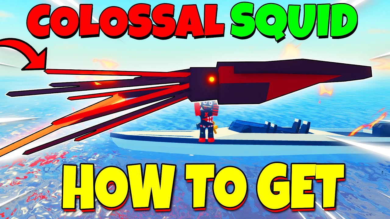 *UPDATED* HOW To Get Catch EASY Colossal Squid Full Guide In Fisch ...